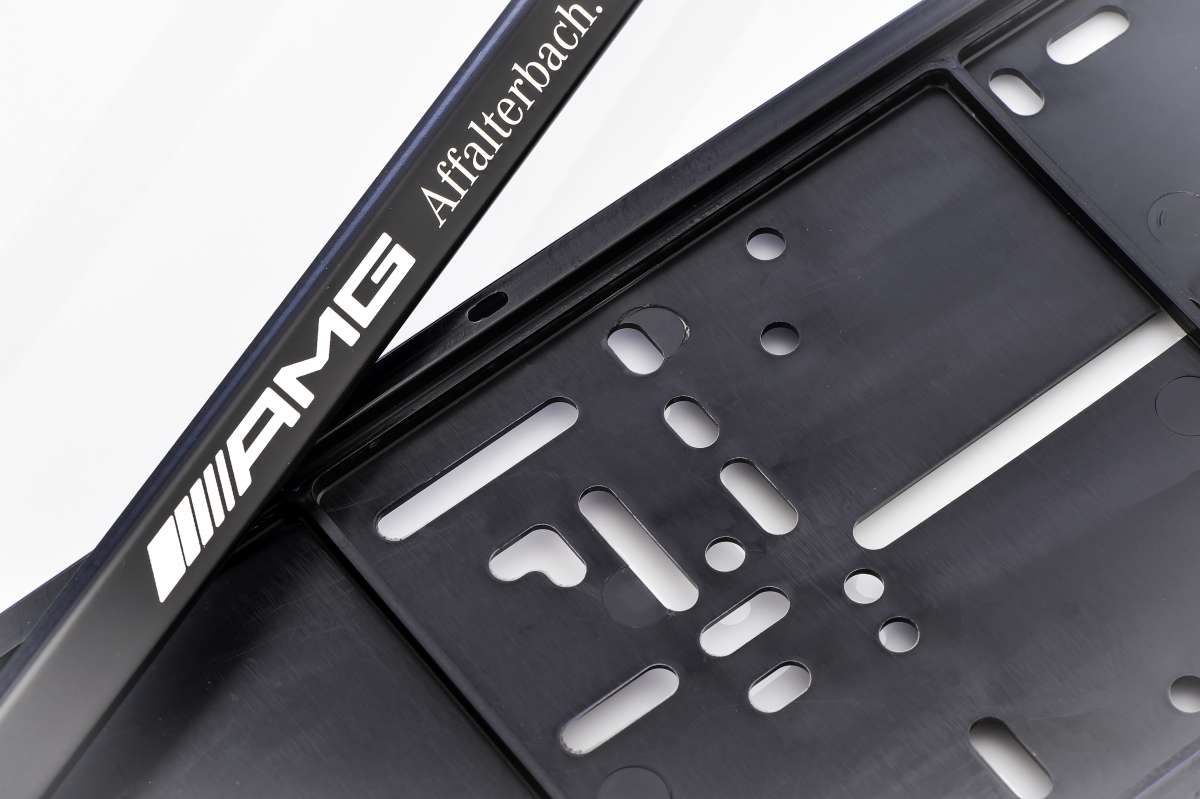 Mercedes plate holder store